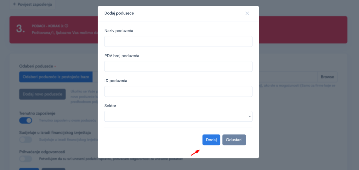 Ažuriranje podataka na sustavu | Savez računovođa, revizora i ...